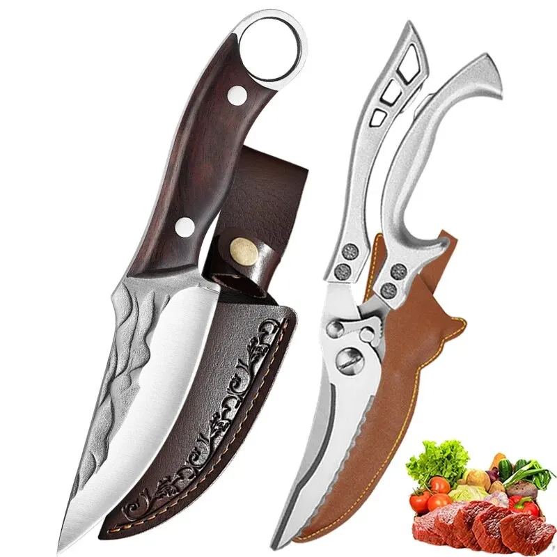 K-chenchef-Messer-5-cr15-geschmiedet-Edelstahl-Knochen-Hacken ...