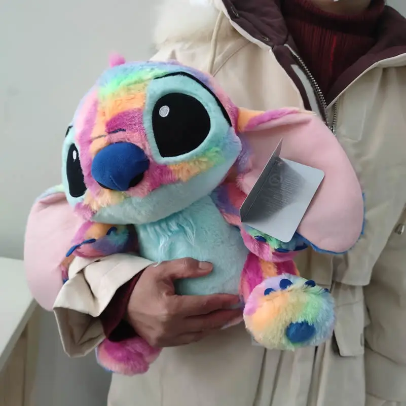 Muñeca suave de Lilo y juguetes de felpa Stitch, muñeco de peluche de ...