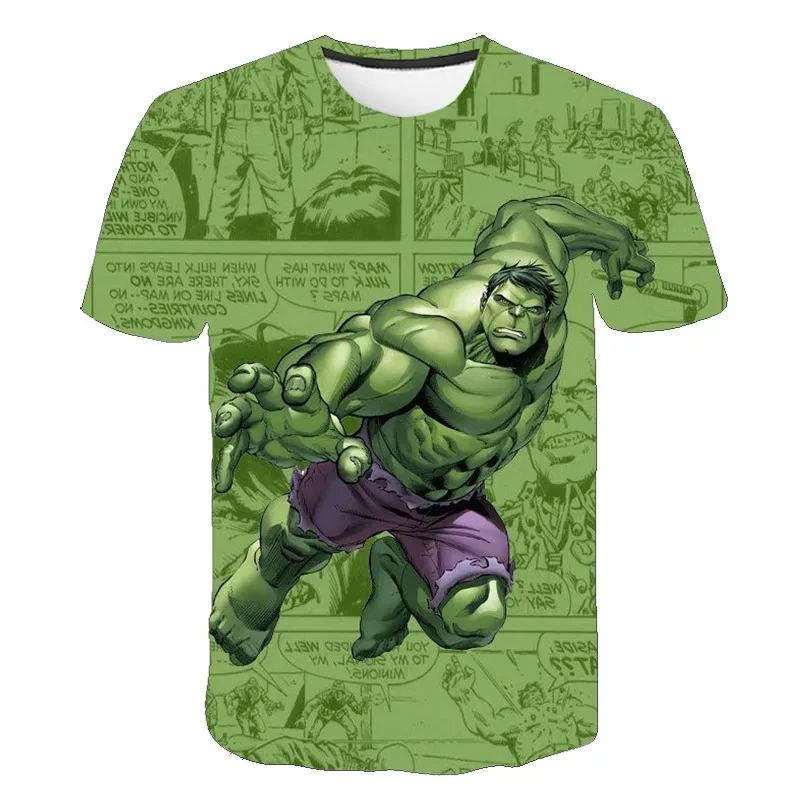 Camisetas-cl-sicas-de-Marvel-Hero-Hulk-para-ni-os-Camiseta-con ...