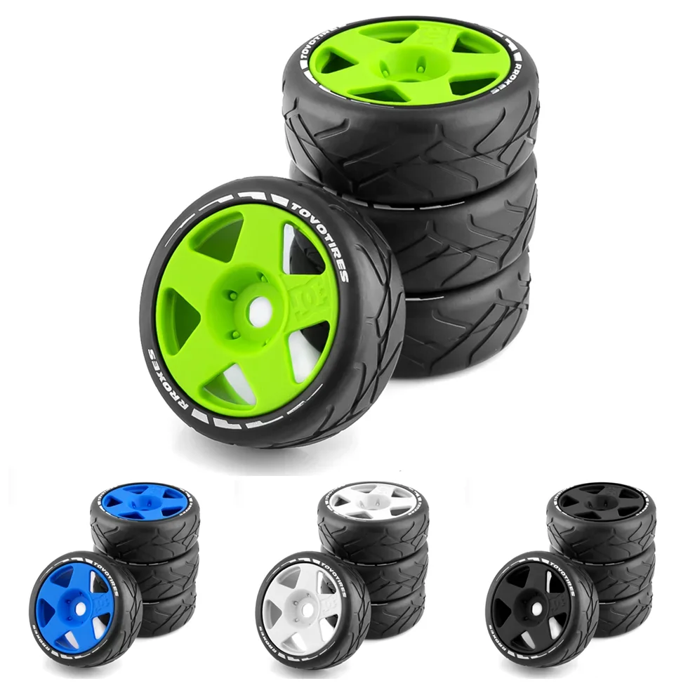 105mm 1/8 RC Off-Road Buggy Tires Wheel 17mm Hex for ARRMA Trxs Redcat ...