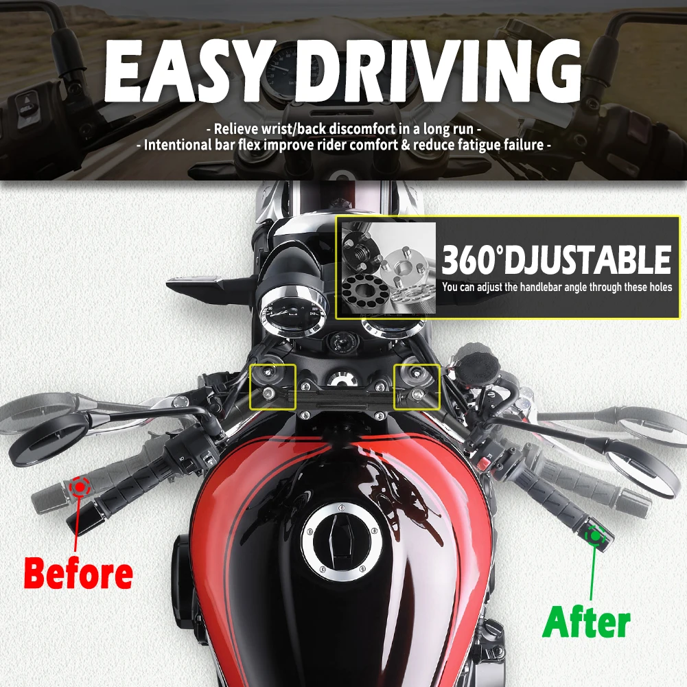 Handlebar Risers License Plate Holder For KAWASAKI Z900RS Z900 RS 2018 ...