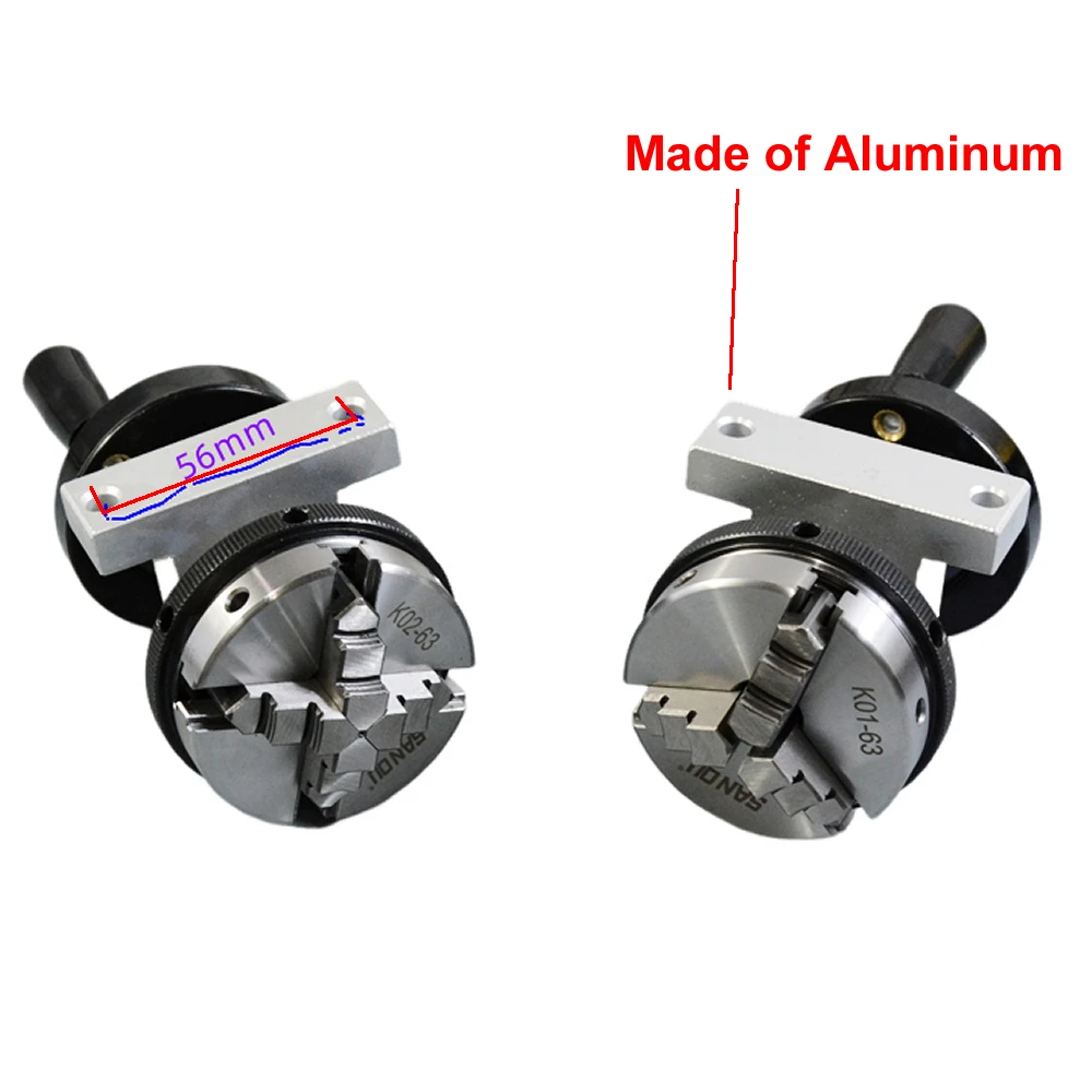 XMSJ 3/4 Claws Rotary Axis патрон 50 мм / 63 мм | AliExpress