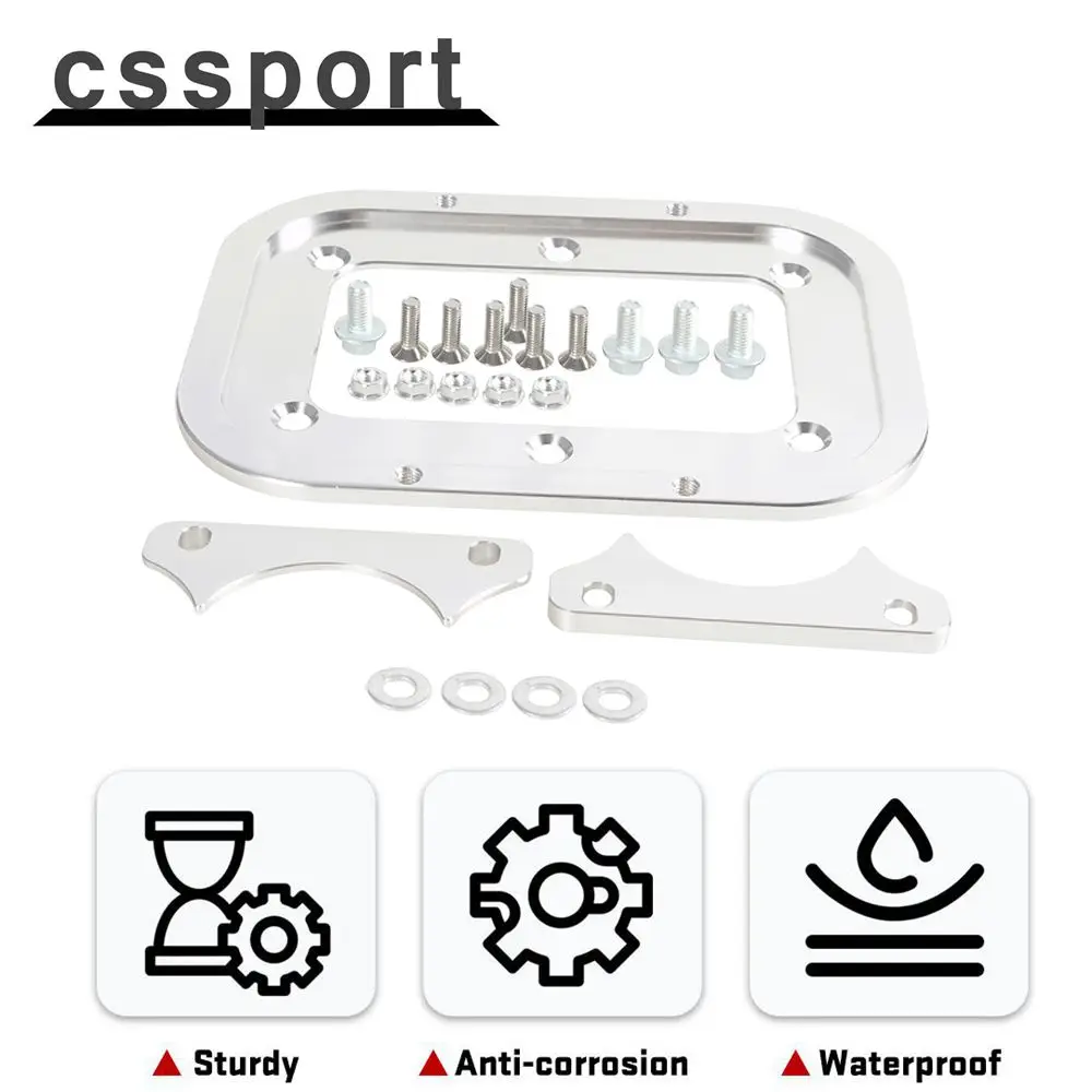 Trunk Battery Relocation Holder Tray Billet Aluminum Alloy Hold Mount ...