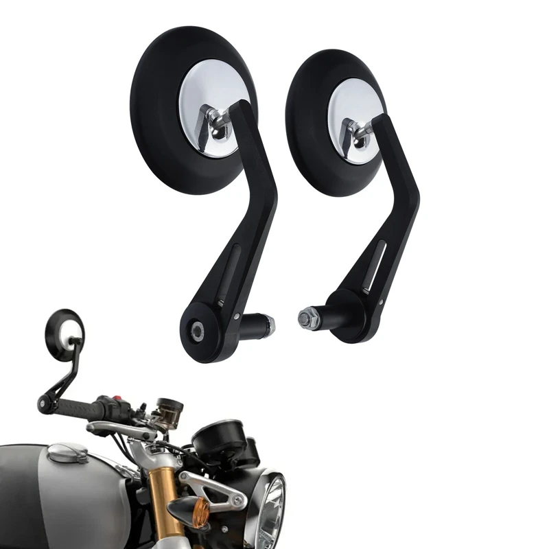 Universal-Motorcycle-7-8-Rearview-Mirrors-Fit-For-Harley-Triumph-Bobber ...