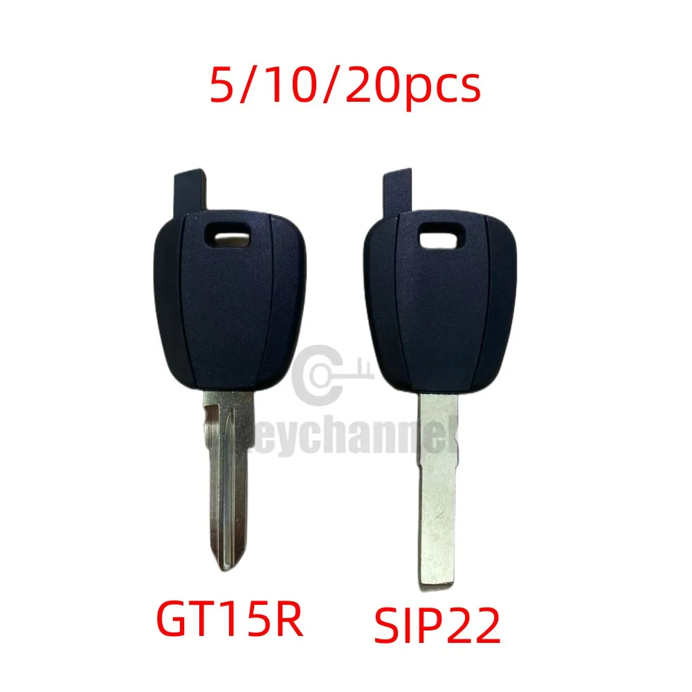5/10/20pcs Transponder Key Car Chip Key Head Duplicate Key With GT15R ...