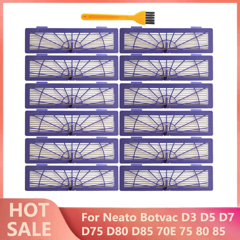 Hepa Filters For Neato Botvac D/Connected Series D7 D80 D85 D3 D75 D5 ...