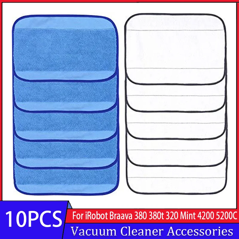 Pa-o-de-microfibra-h-medo-seco-para-iRobot-Braava-321-380-320-T-Mint ...