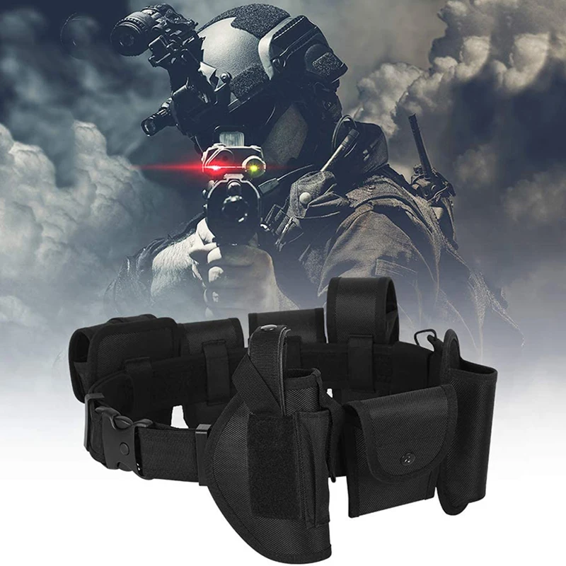 Multifunctional-10In1-Tactical-Security-Duty-Belts-Gun-Holster ...