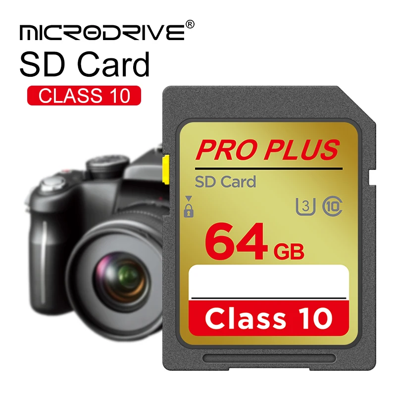 SD-Card-PRO-PLUS-Memory-SD-Card-Class-10-High-Speed-32GB-64GB-128GB ...