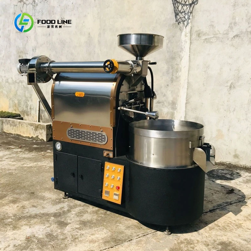 Multiple Models Automatic Coffee Roaster Machine 3kg Commercial Small ...