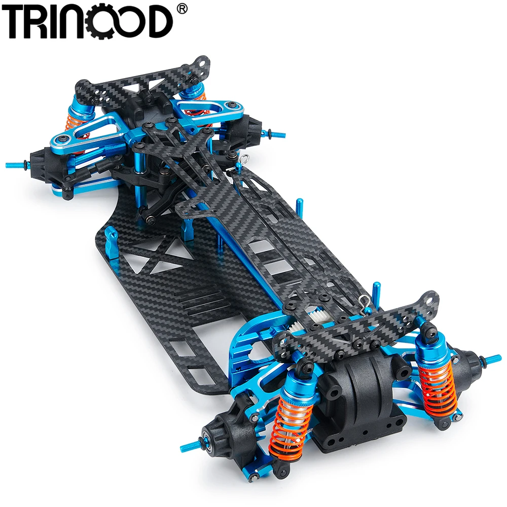 TRINOOD-Metal-Carbon-Chassis-Frame-Kit-for-Tamiya-TT01-1-10-SCALE-RC ...