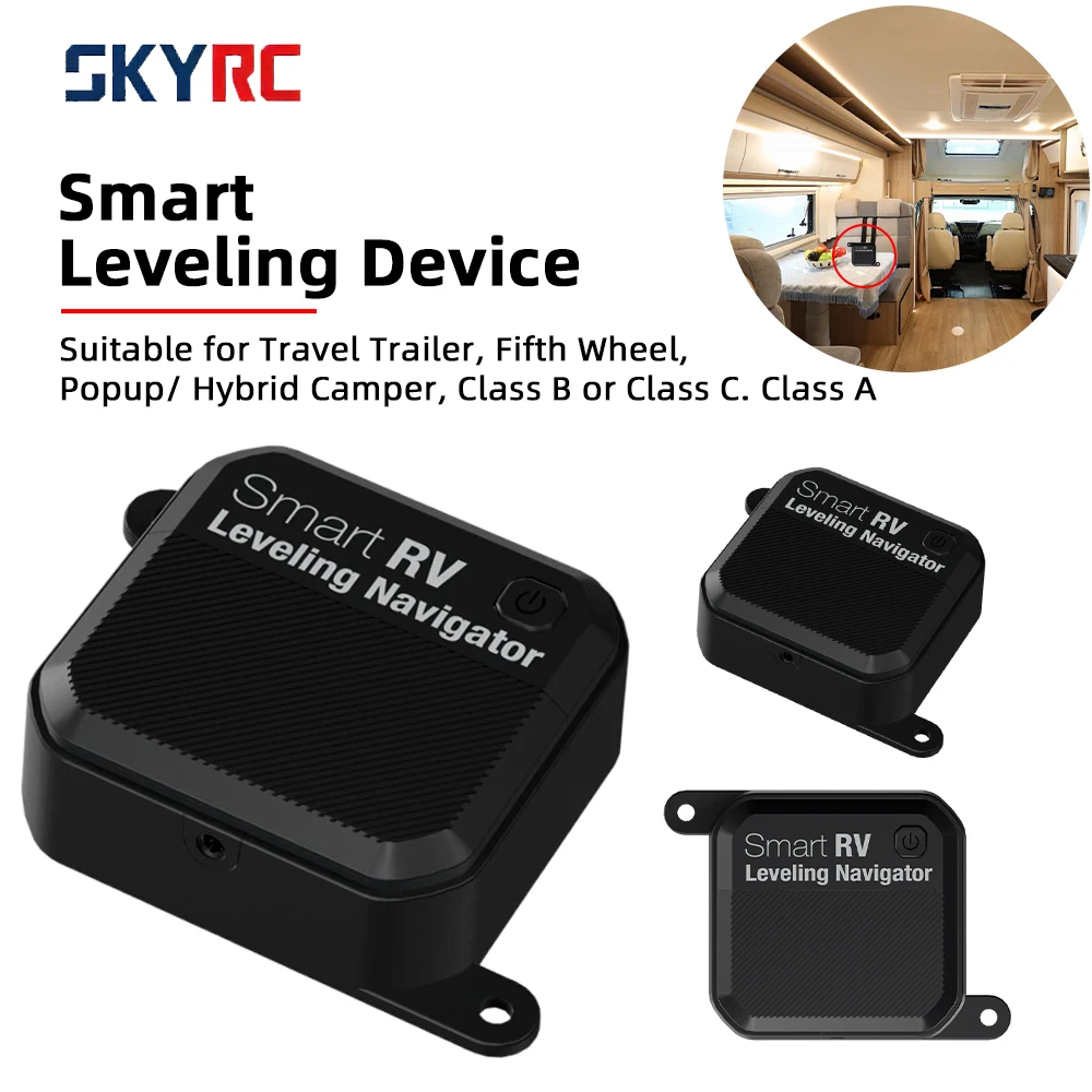 Camper Leveling Blocks Briidea Wireless RV Auto Leveling System, Smart ...