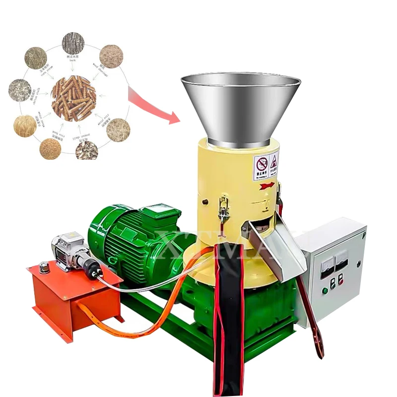 Manual-Diesel-Engine-Pellet-Press-Biomass-Pellet-Mill-Feed-Wood-Pellet ...