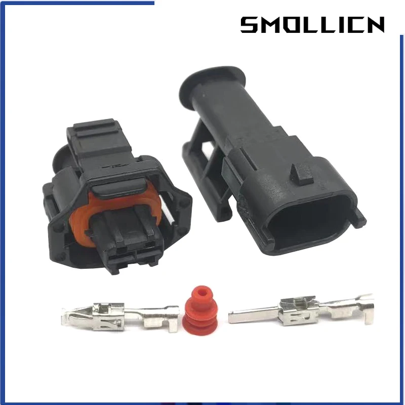 Injector Connector 10 Sets Bosch 3.5mm 2-Pin Connectors For Diesel Fuel ...