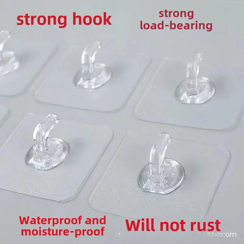 strong-sticky-hook-horn-hook-wall-self-adhesive-hook-bedroom-kitchen ...