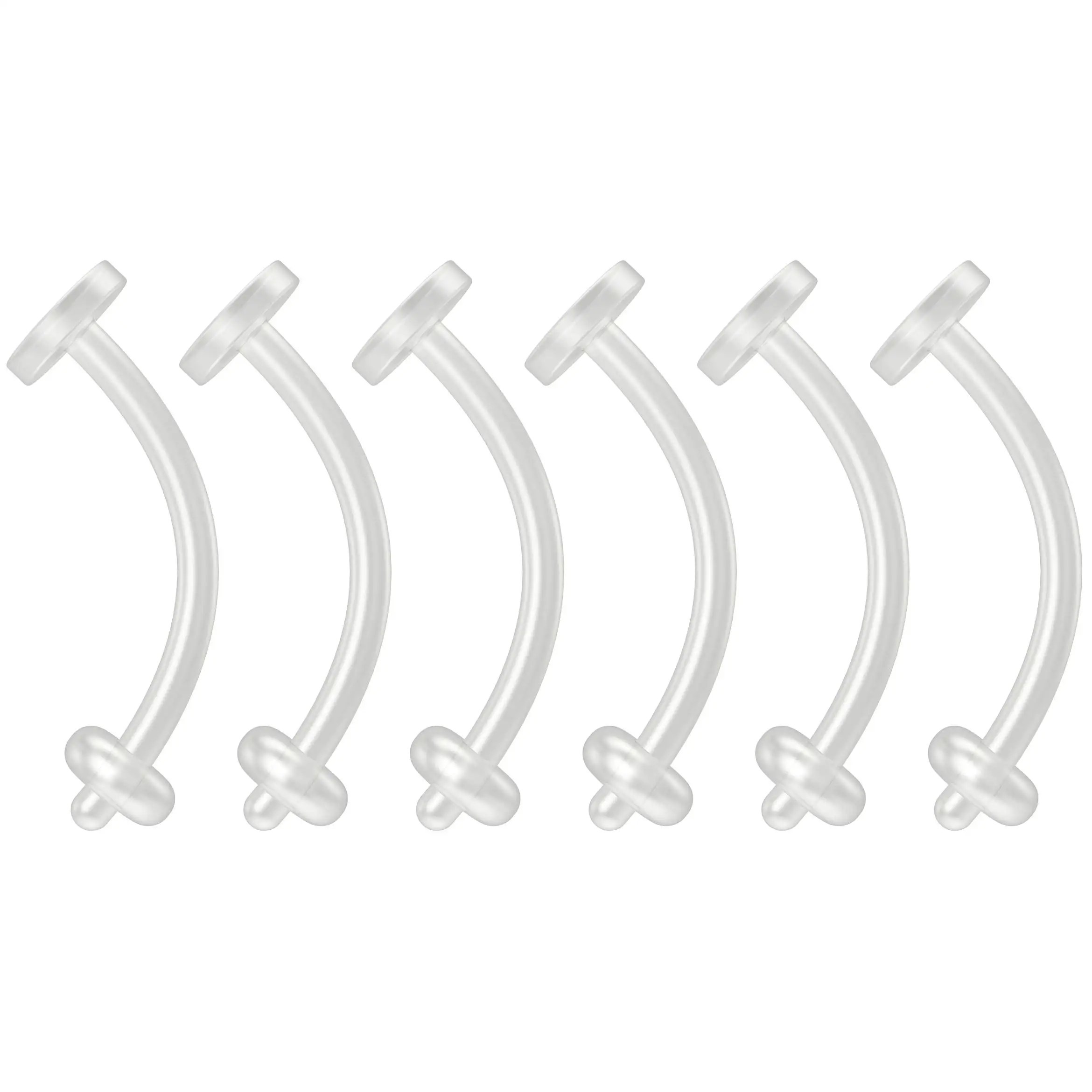 16G-Lip-Labret-Retainers-Belly-Piercing-Retainer-Cartilage-Flexible ...