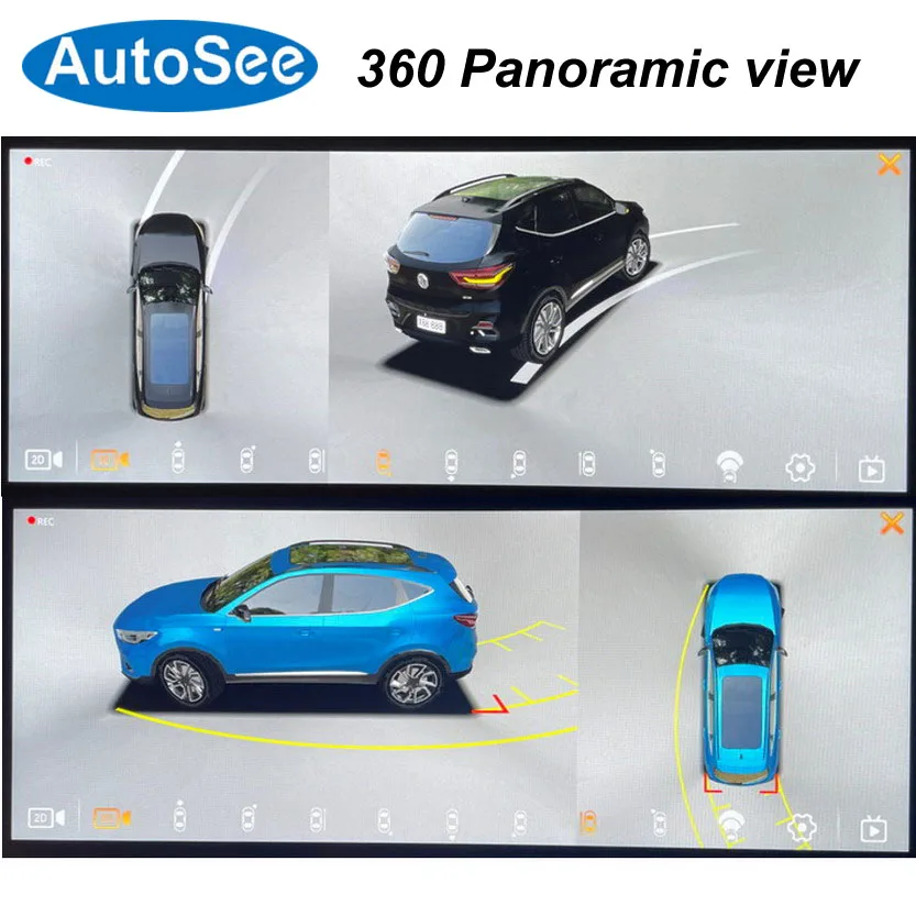 suit-original-OEM-monitor-2022-for-MG-HS-360-camera-birds-eye-3D ...