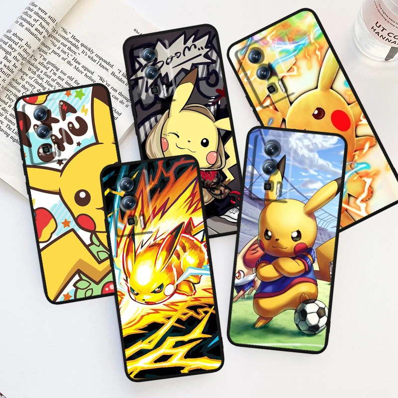 Cute-Pokemon-Pikachu-Phone-Case-For-Xiaomi-Redmi-K60-K50-K40-12X-11-10C ...