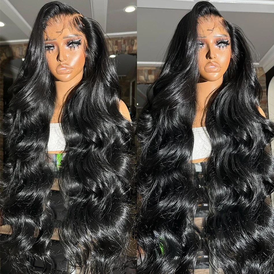 Tewjig-40-Inch-Body-Wave-HD-Transparent-13x6-Lace-Front-Human-Hair-Wigs ...