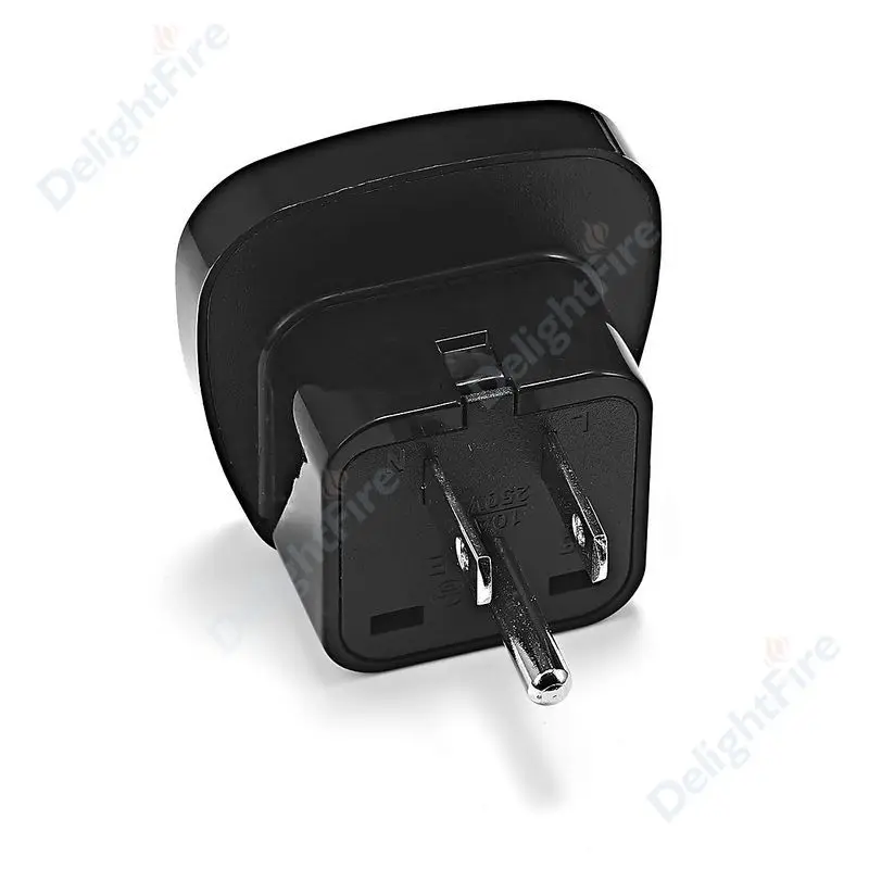 Adaptateur de prise USA KR AU EU vers US,adaptateur de voyage,adaptateur secteur européen vers ...