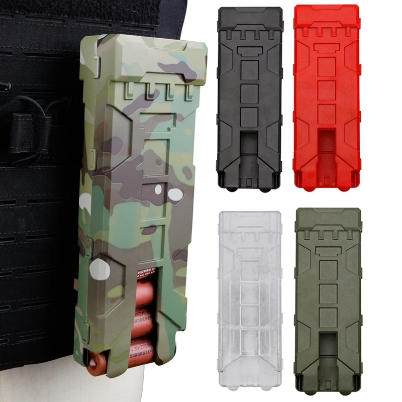 Tactical Shotgun Magazine Pouch Paintball 10 Rounds 12 Gauge Reload ...
