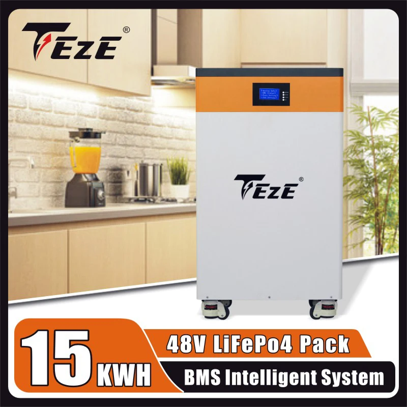 LiFePO4-15KWH-48V-300Ah-PowerWall-Battery-Pack-51-2V-16S-304Ah-6000 ...