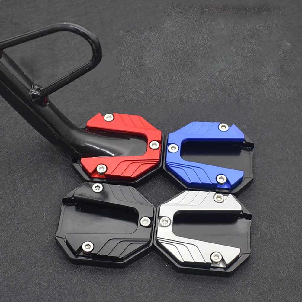 Universal-Scooter-Motorcycle-Bike-Kickstand-Extender-Foot-Side-Stand ...