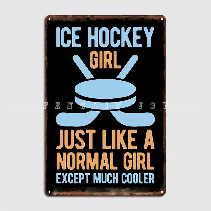Funny Hockey Signs Girl