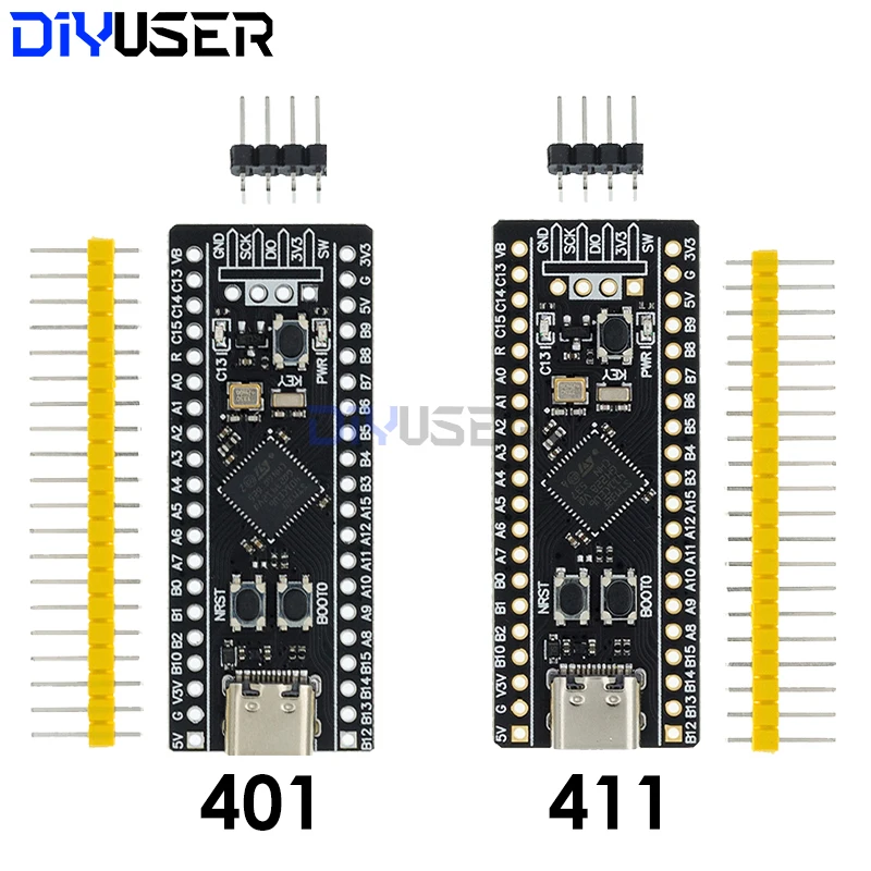 DIYUSER-STM32F401-STM32F411-Development-Board-STM32F401CCU6-CDU6 ...