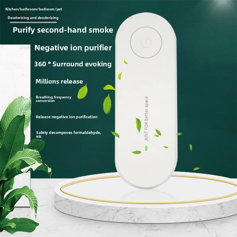 Negative Ion Air Purifier Plug-in Portable Negative Ion Generator for ...