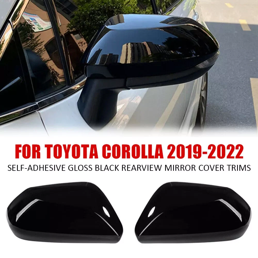 For-Toyota-Corolla-2019-2020-2021-2022-Car-Rearview-Side-Mirror-Cover ...