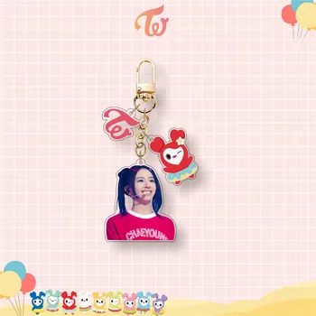 Kpop 1pcs Twice Keychain Lovely TZUYU SANA MINA JIHYO NAYEON MOMO ...