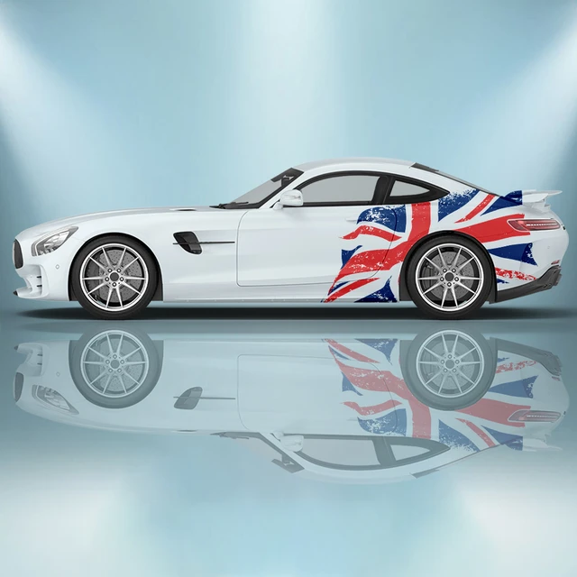 British Flag Car