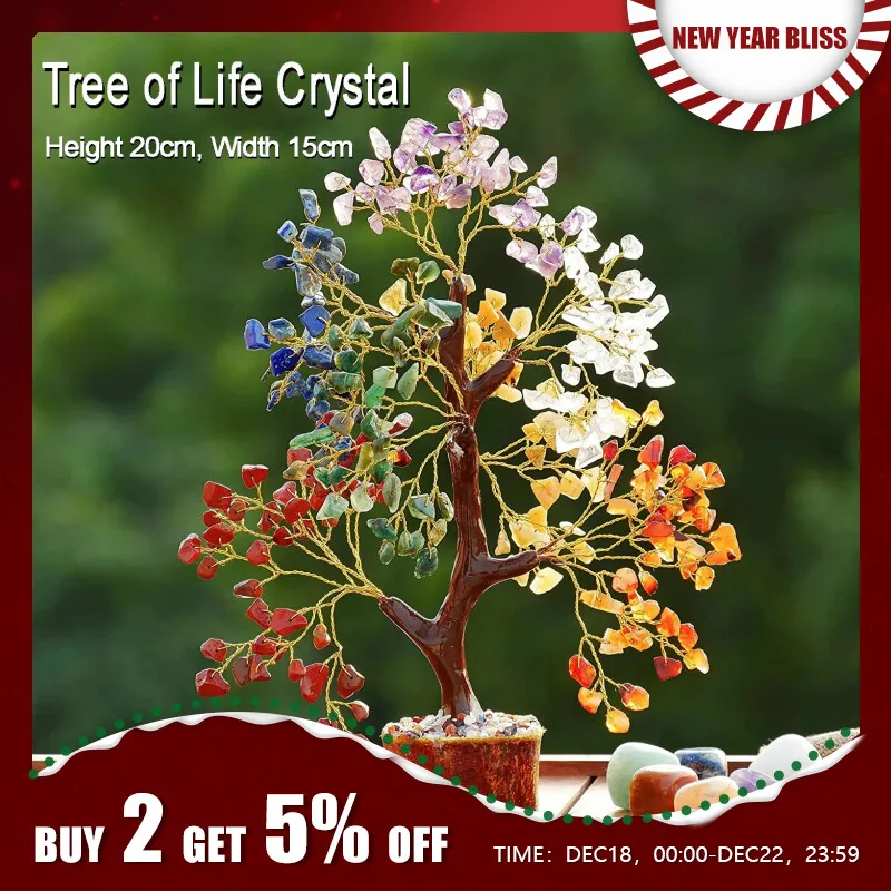 Baum-des-Lebens-Geschenk-Kristall-baum-Energie-Stein-und-Kristall-Geld-Baum-Heilung-Kristall-H ...