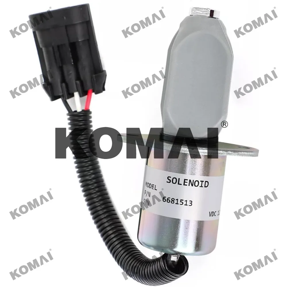 XOJOX 12V 6681513 6681512 6667993 Fuel Shutdown Solenoid Valve for ...