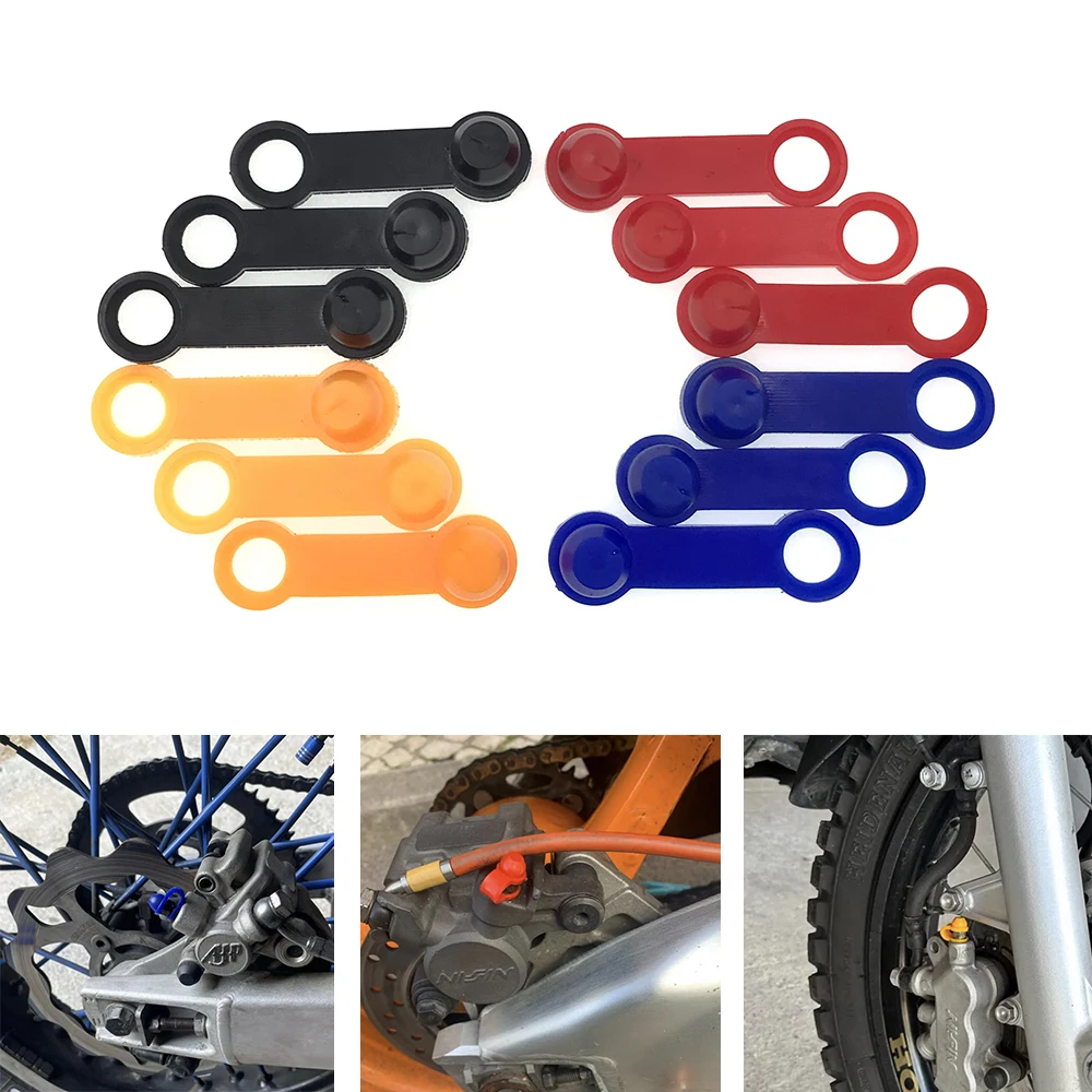 3pcs Car Brake Pump Dust Cap Oil Drain Screw Cap Brake Caliper Sealing ...