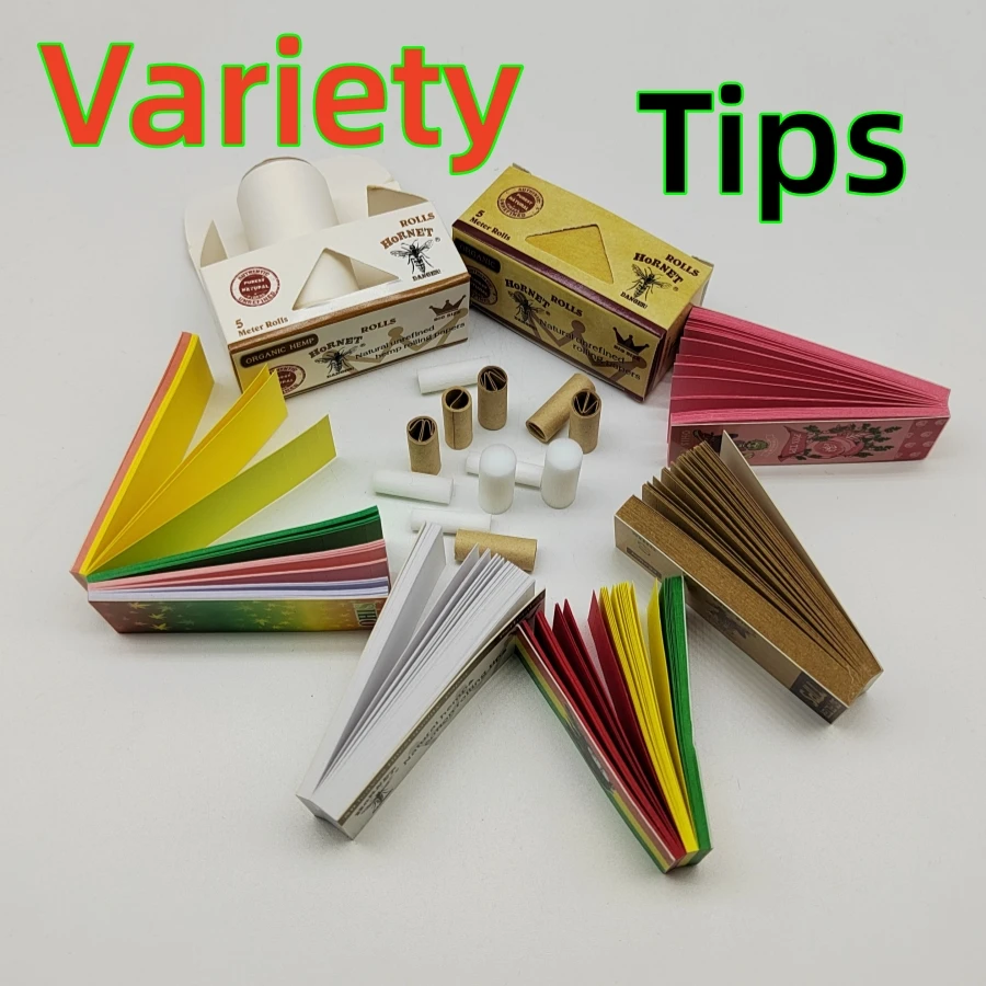 Filter-Tip-One-Boxof-120-Grains-5-6-7mm-Brown-White-Rolling-Paper ...