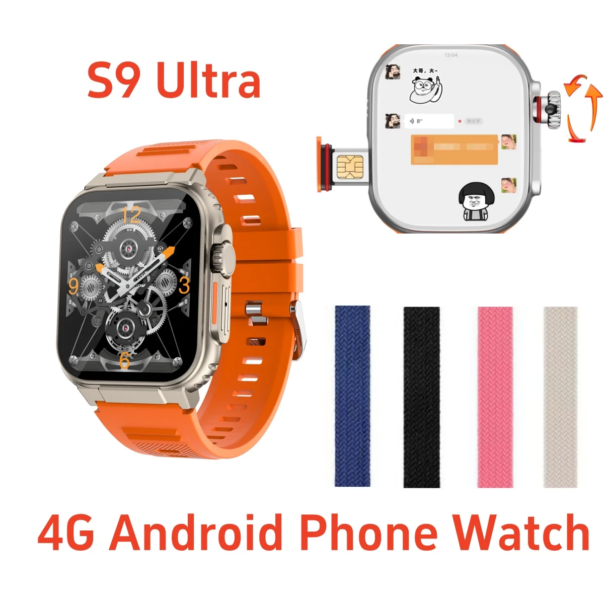 Reloj-inteligente-S9-Ultra-con-Android-dispositivo-con-tarjeta-SIM-de ...