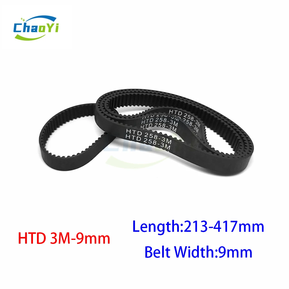 HTD-3M-Closed-Loop-Rubber-Timing-Belt-Length-213-240-255-315-336-345 ...