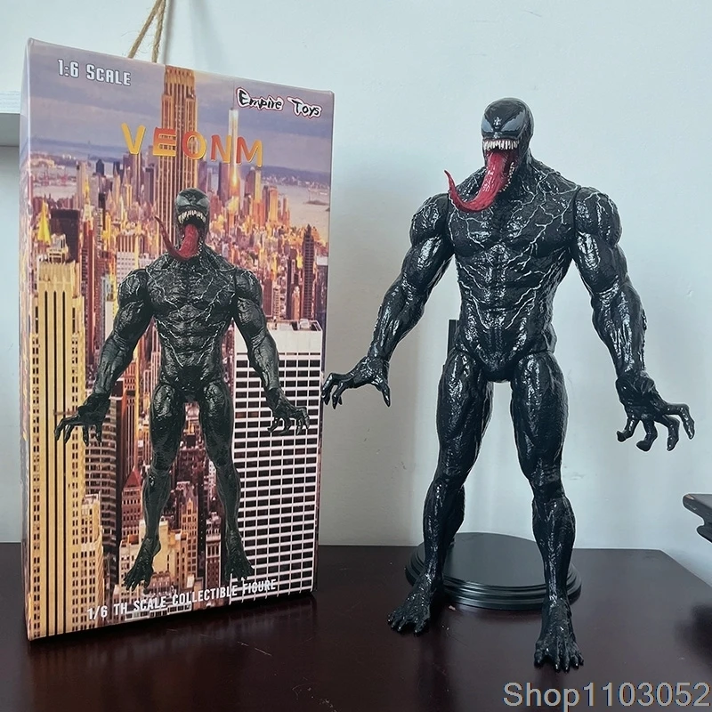 1/6 Scale Crazy Empire Toys Venom Action Figure Statue Venom Avengers ...