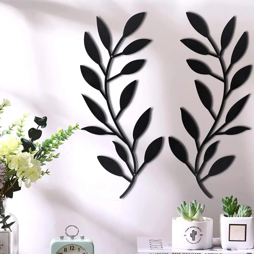 Black Scroll Wall Decor