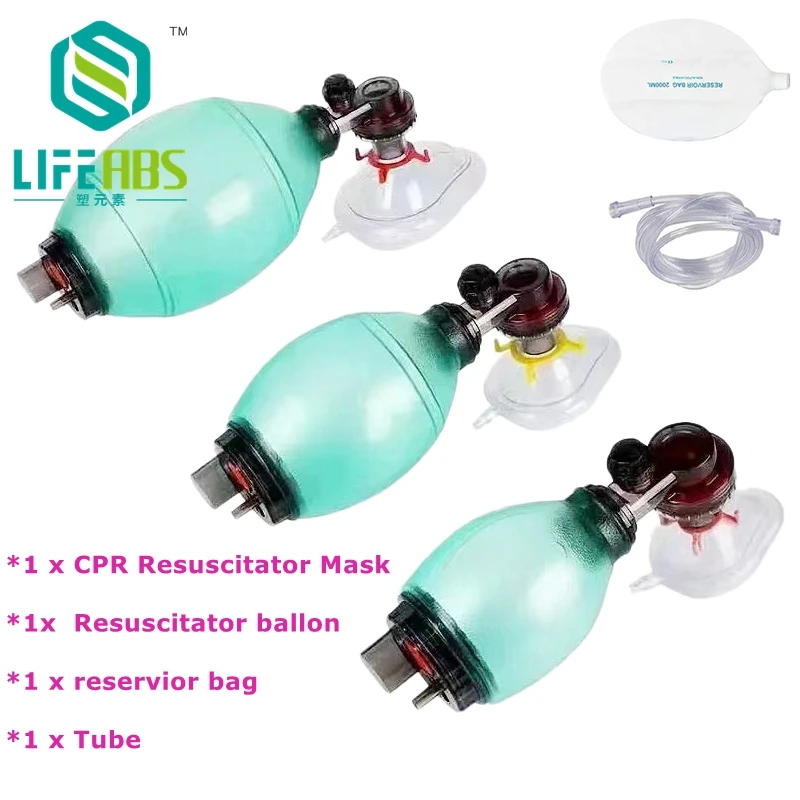 Artificial-Resuscitator-Emergency-Ambu-Bag-Manual-Resuscitator-for ...