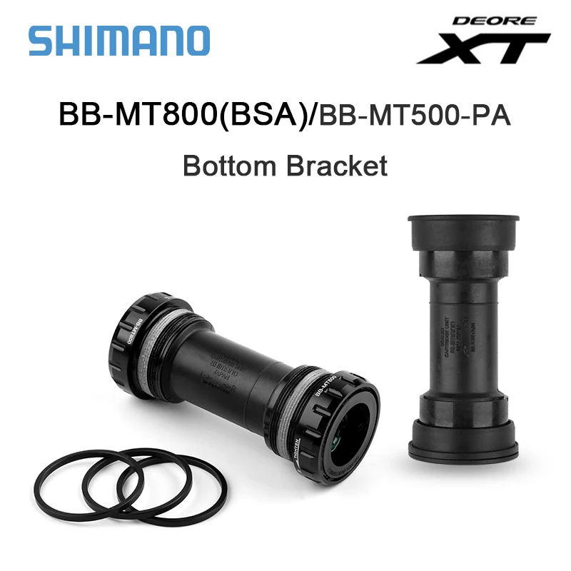 Shimano deore xt mt800 bsa suporte inferior bb52 68/73mm BB MT500 pa imprensa apto bb 89.5/92mm ...