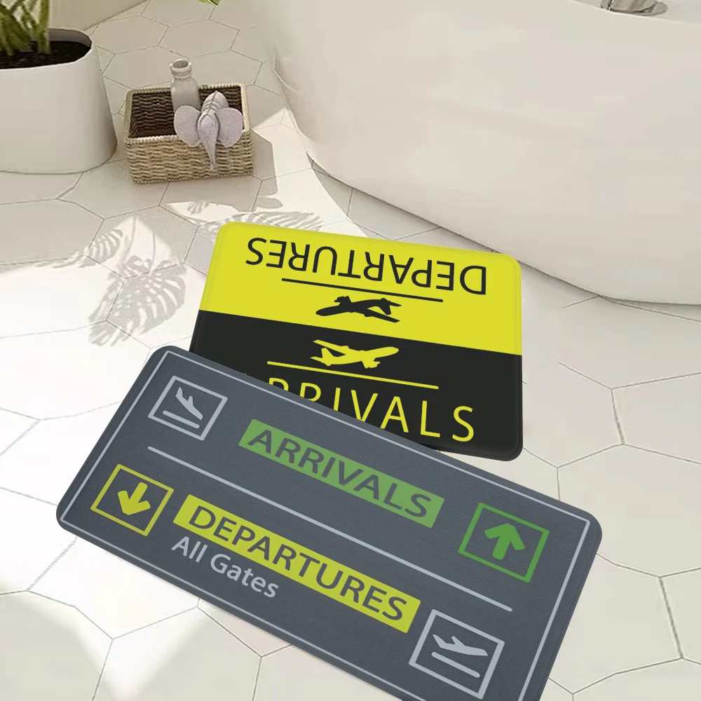 Aircraft-Aviation-Departures-Arrivals-Floor-Mat-Bathroom-Mat-Kids ...