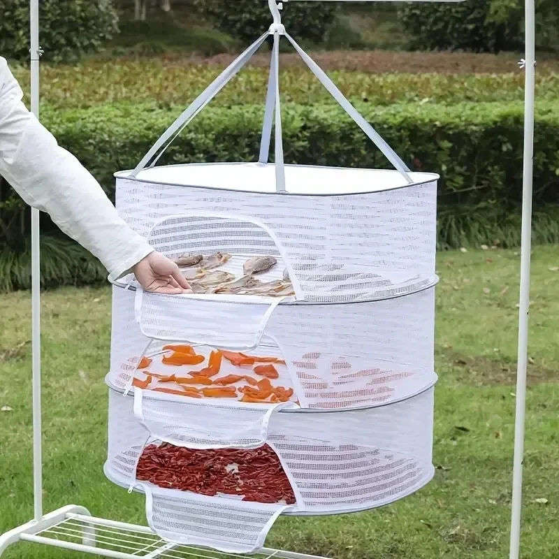 Food-Drying-Net-Muti-layer-Hanging-Dryer-Net-for-Vegetable-Fruit-Herbs ...