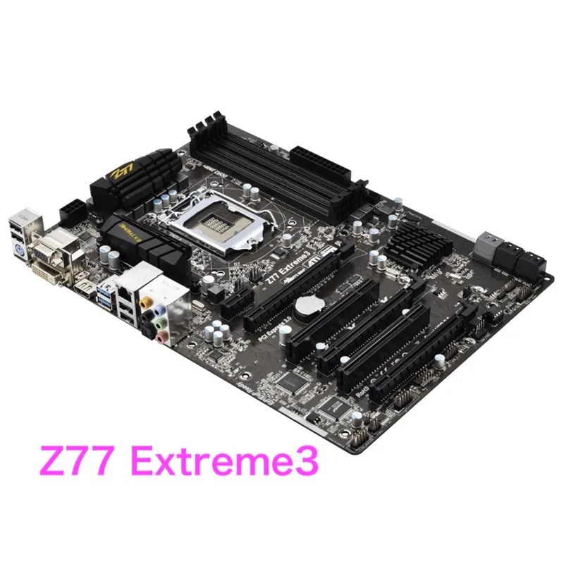 Asrock Z77 Extreme3 Motherboard 32GB LGA 1155 DDR3 ATX Mainboard Free Shipping - laptop ...
