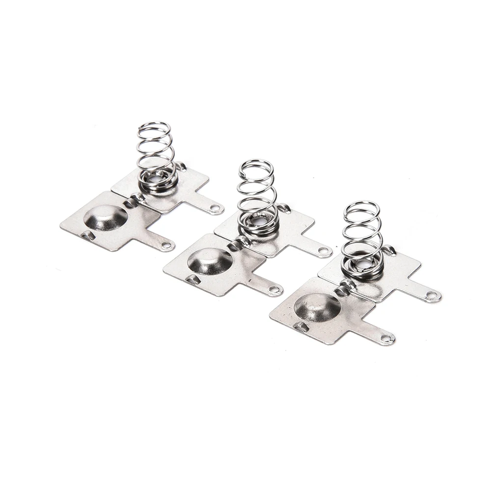 10pcs-25mmx12mm-Replacement-Metal-Batteries-Spring-Contact-Plate-Silver ...
