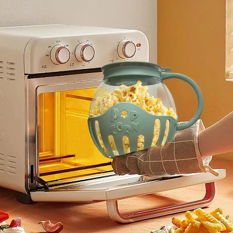 2-25QT-Microwave-Glass-Popcorn-Popper-with-Silicone-Lid-Microwave ...
