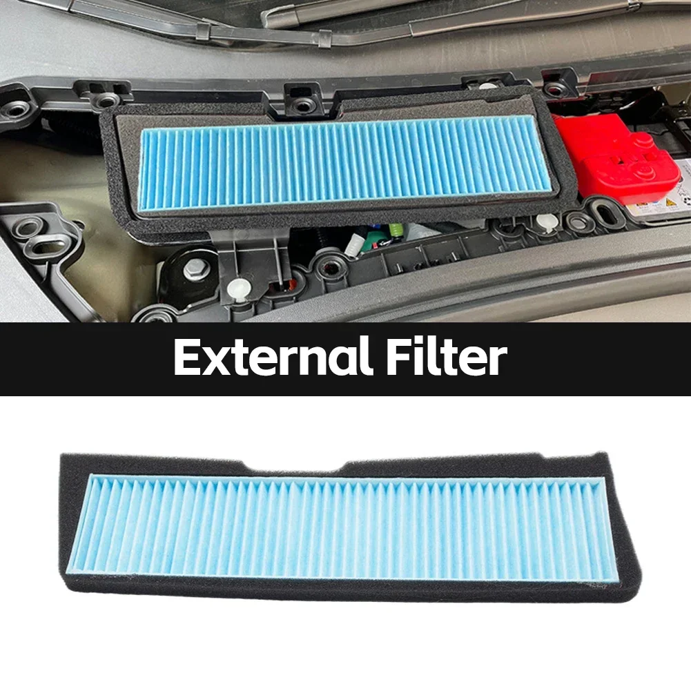 For Tesla Model 3 2023 Car Intake Air Filter Melt Blown Fabric Air Flow ...