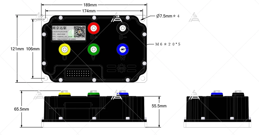 Fardriver 72300 FarDriver ND72300 Sine Wave Controller